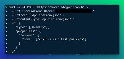 Solved Trouble Posting Json Via Micropub Endpoint Developers