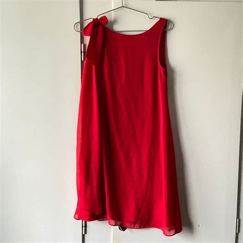 Naf Naf Red Cocktail Dress Köp På Tradera 700079270