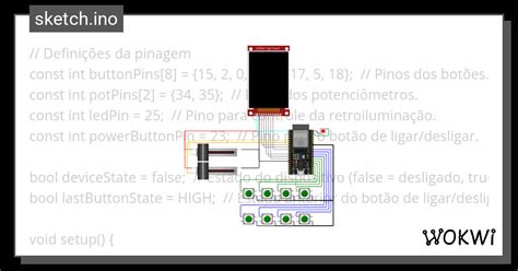 Projeto Wokwi Esp Stm Arduino Simulator