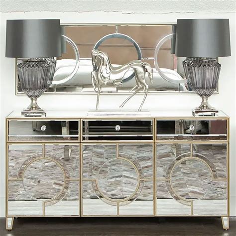 Mirrored Sideboard Tables New Dressing Table Stylish Ambience At