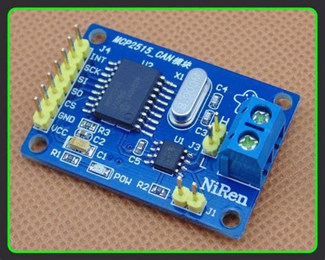 Módulo Shield Can Bus Mcp2515 Tja1050 Arduino Odb2 Odbii Parcelamento Sem Juros