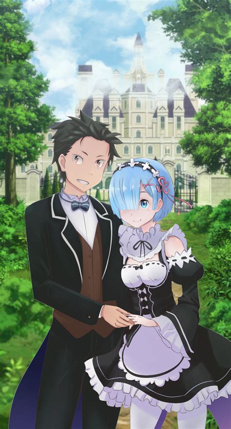 Rem X Subaru Re Zero By Pikarty10 On Deviantart