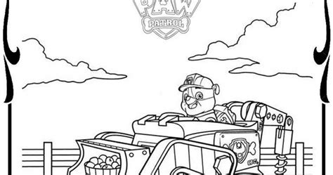 All Coloring Pages Paw Patrol Vehicles Coloring Pages