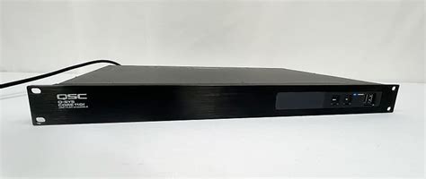 QSC Q SYS Core 110F USB Flex Channel Digital Signal Audio Reverb