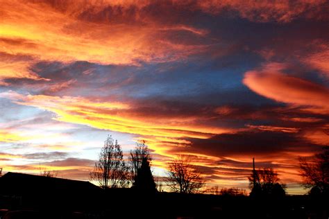 Free Picture Landscape Sun Clouds Sky Sunset Atmosphere Dawn