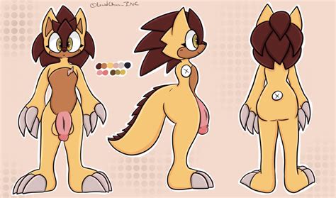 Rule 34 Anthro Balls Brown Body Brown Eyes Brown Hair Claws Finger