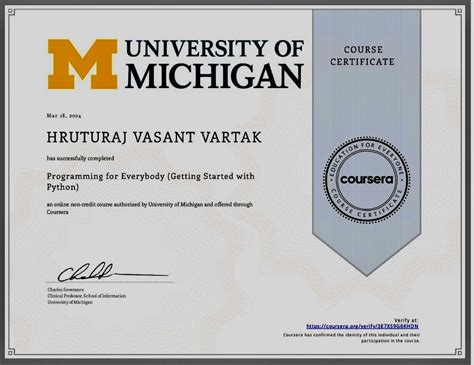 Hruturaj V On Linkedin Completion Certificate For Programming For