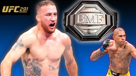 Justin Gaethje Knocks Out Dustin Poirier Wins The Bmf Belt Ufc 291