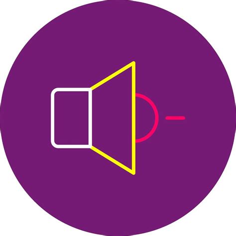 Volume Down Flat Icon Softer Sound Decrease Volume Audio 69486543