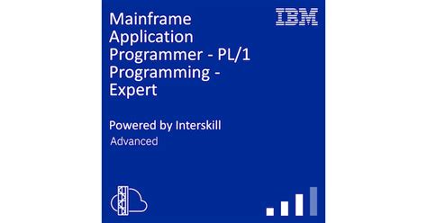 Interskill Mainframe Application Programmer Pl1 Programming