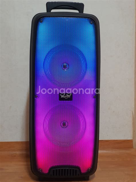 대형 블루투스 스피커 노래방 스피커 새상품 팝니다 스피커 중고나라