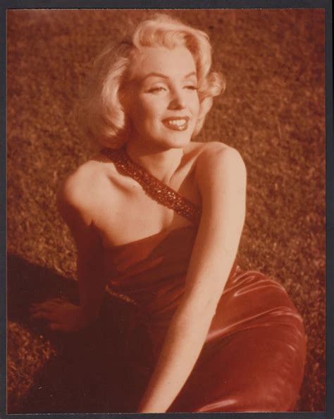 Marilyn Monroe Red Dress Style
