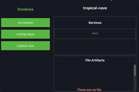 No File Artifacts Message Is Not Aligned · Issue 1406 · Kurtosis Tech