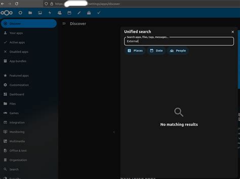 External Storage App Is Missing 📦 Appliances Docker Snappy Vm Ncp
