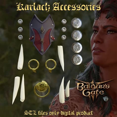Karlach Accessories Set Baldurs Gate 3 3d Model By Krotek Inc On Thangs