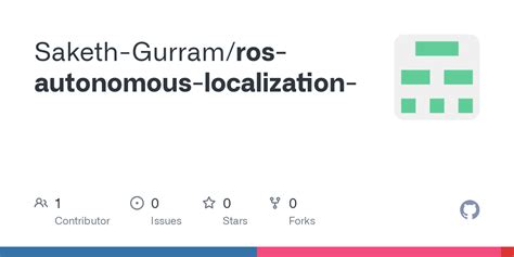 Github Saketh Gurram Ros Autonomous Localization