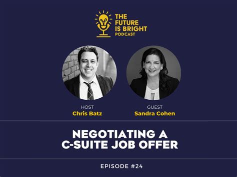 How To Navigate And Negotiate The C Suite Job Offer — Cohen And Buckmann How To Navigate And Negotiate The C Suite Job Offer — Cohen And Buckmann