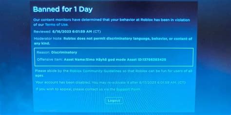 Roblox Moderation Is Not Only Illiterate And Fucking Over Sensitive In Some Cases R Commitdie