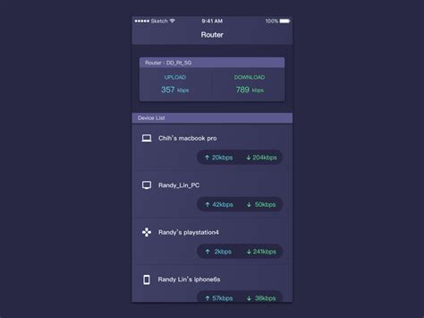 Router UI By Randy Lin On Dribbble