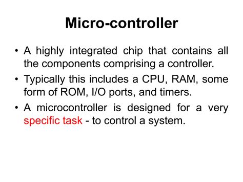 Microprocessor And Microcontrollers Pptx