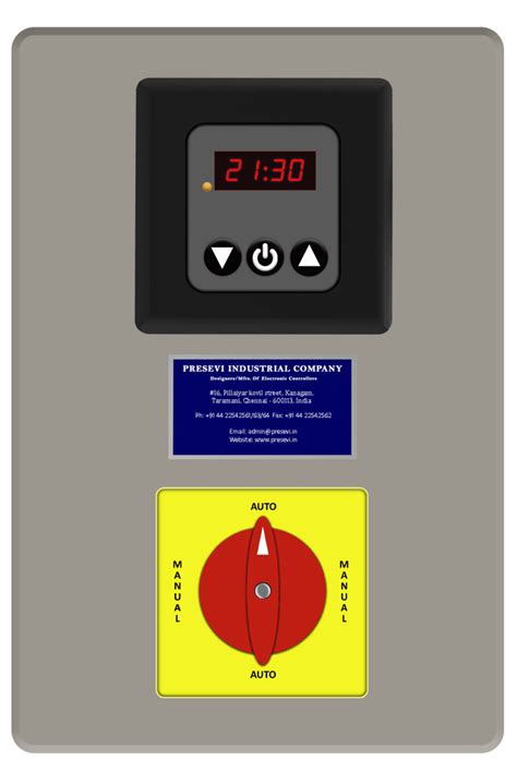 Three Phase Timer Switch Rotary Switch At Best Price In Chennai Presevi Industrial Company