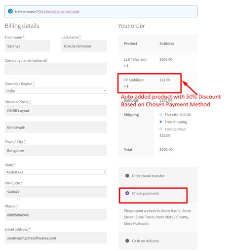 How To Add A Product To The Cart And Offer Discount Based On The Chosen