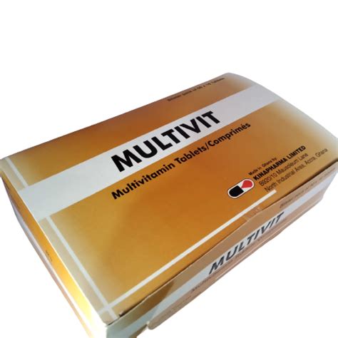 Multivit Multivitamin Tablets Lyn Nach Medical Center
