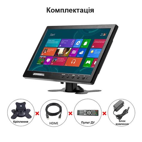 Автомобильный монитор 10 дюймов для камеры заднего вида в машину ...