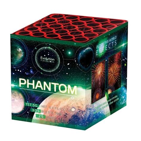 Phantom 25 Shot Mixed Effect Livens Gun Shop Barrage Firework Display