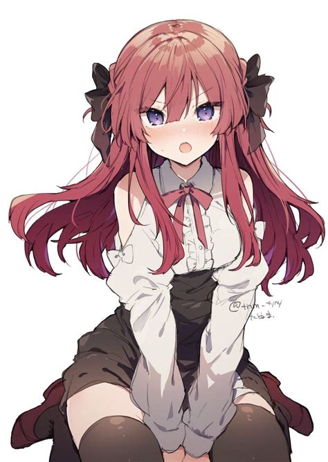 Flustered Anime Girl