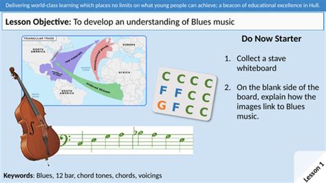 Btec Music Component 1 Blues Teaching Resources