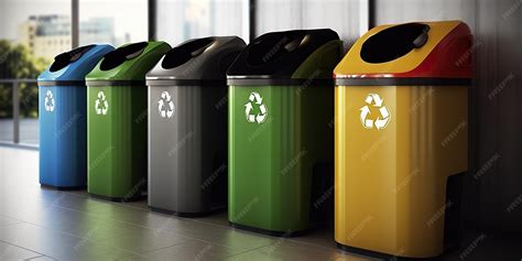 Ai Generated Ai Genetive Eko Ekologia Recykling śmieci śmieci Odpady Bez Plastiku Natura Troska