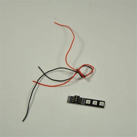 12V RGB Tricolor LED 3 6 Color Switch Control LED Light Board LED Strip For Quadcopter In Parts