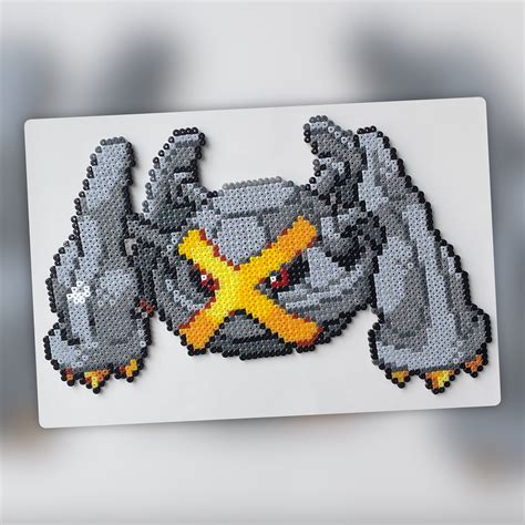 Shiny Beldum Pixel Art