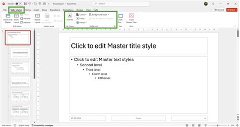 Slide Master In PowerPoint How To Create Custom Presentations Skillfine