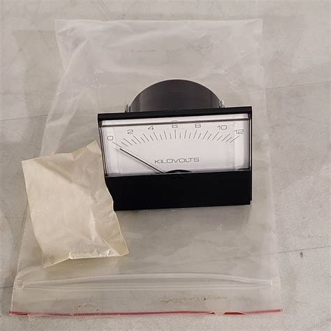 Modutec Kilovolts Panel Analog Meter 0 12 Kv Dc Voltage Meter Gauge Vi Lab Liquidators Store