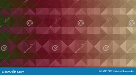 Dark Red Color Abstract Background Triangle Pixel Mosaic Abstract Gradient Pixel Background
