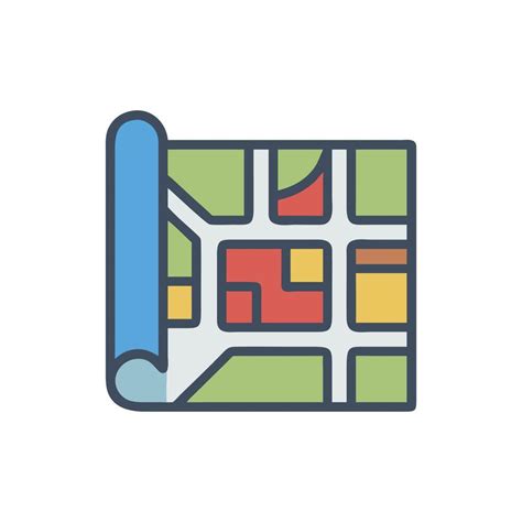 Zoning Map Icon For Planning 57079338 Vector Art At Vecteezy