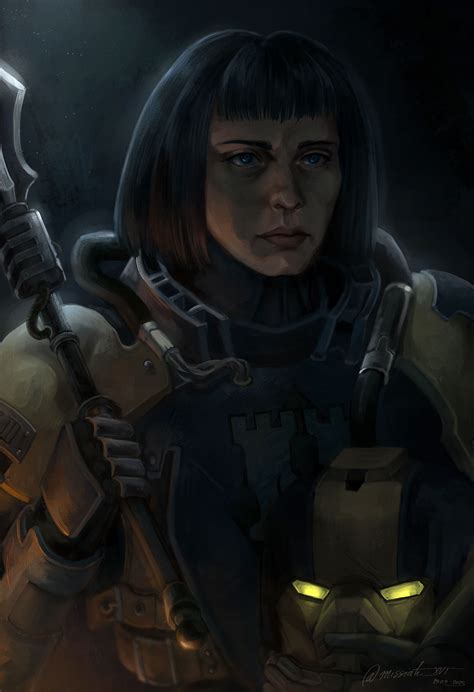 Enforcer Art By Missiahxvi 40k Gallery
