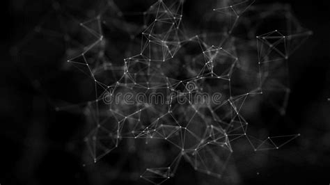 abstract plexus network as data complex animaion stock video video