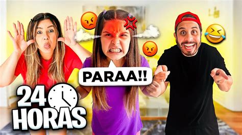 24 Horas Irritando A Cacau Conseguimos Youtube