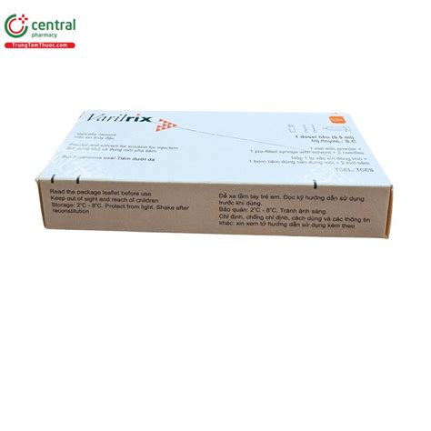 Vaccine Varilrix Giúp Phòng Ngừa Thủy đậu Do Virus Varicella Zoster