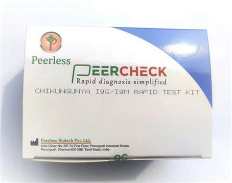 Peerless Peercheck Chikungnia Rapit Test Research And Diagnostic