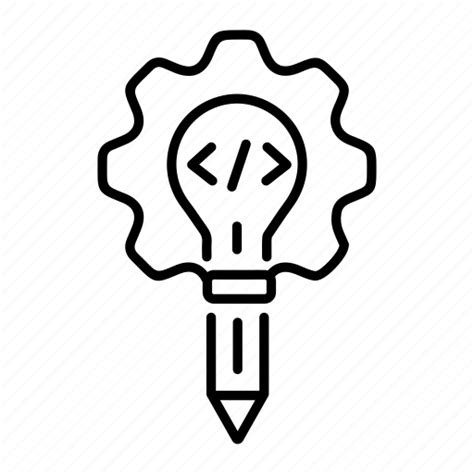 programming idea coding idea development idea coding solution programming solution ] icon