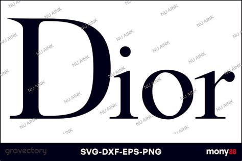 Dior Outline Logo Svg Dior Brand Logo Png Vector File