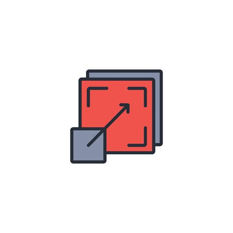 Scalability Icon Editable Stroke Linear Style Sign For Use Web Design Logo Symbol Illustration