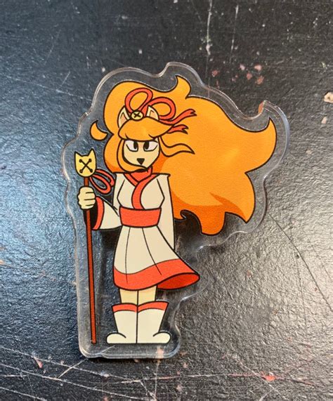 Ceroba Ketsukane Undertale Yellow Acrylic Pin Etsy