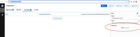 Karavan Space Bean Properties Does Not Show · Issue 897 · Apachecamel Karavan · Github