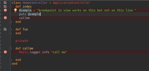 Breakpoints In Controller Will Not Work For Rails IDEs Support IntelliJ Platform JetBrains