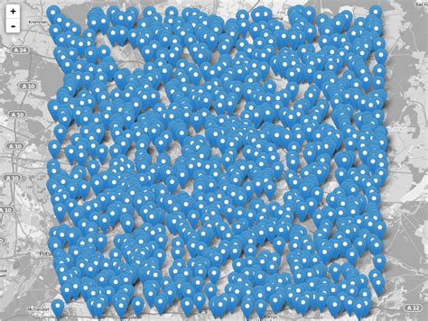 How To Create Clustered Points In Leaflet Digital Geography